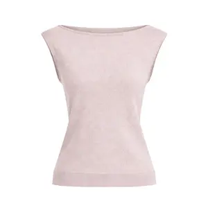 FIORA MUSE Cap Sleeve Cashmere Vest Top