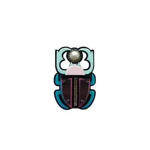 GISSA BICALHO Scarab Brooch - Green