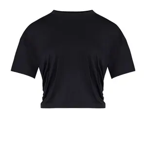 PCFG Free Heaven Crop Draped T-shirt