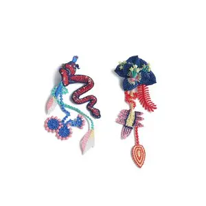 Nana Watanabe Embroidered Earrings
