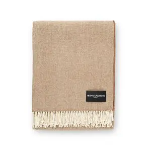 HEATING & PLUMBING LONDON Daydreams - Merino Lambswool Throw - Brown