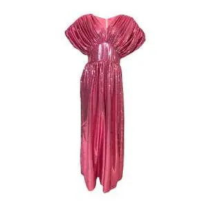 JULIA CLANCEY Zowie Sequin Palazzo Jumpsuit - Pink