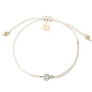 ADRIANA PAPPAS DESIGNS Cz Solitaire Bracelet - White
