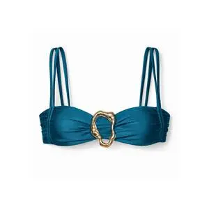 IVY SWIMWEAR Selene Bikini Top - Blue