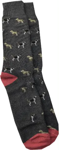 LAZYJACK PRESS Hair Of The Dog Socks - Grey