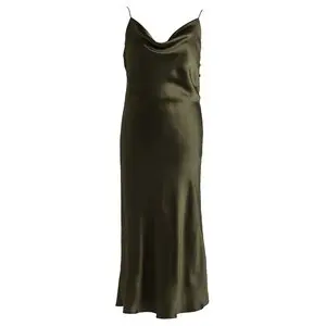 Mionè Midi Slip Dress - Green