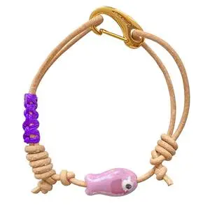 SMILLA BRAV Fish Beaded Bracelet - Purple