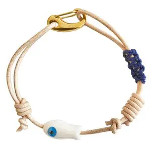 SMILLA BRAV Fish Beaded Bracelet - White