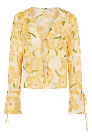 WILD LOVERS LONDON Sundance Blouse - Yellow