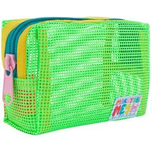 MOKUYOBI Slime Mesh Zip Pouch - Green