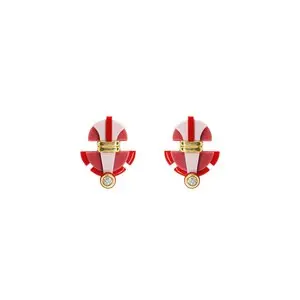 GISSA BICALHO Acrylic Earrings - Pink