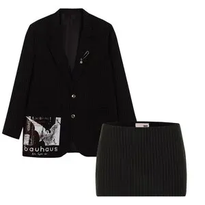 COME ON Bela Lugosi Jacket And Mini Skirt Outfit