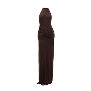 MARROMA Aura Drape Maxi Dress