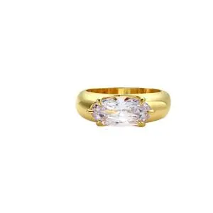 ONEWILDONE All The Things You’ve Dreamed Of Signet Ring - Gold