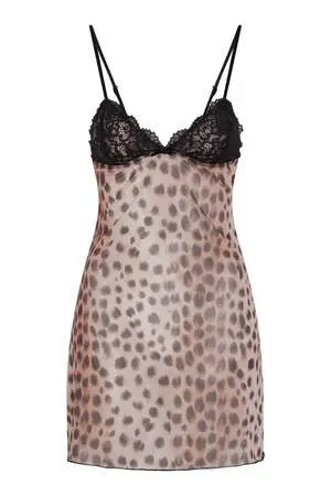 WILD LOVERS LONDON Lyra Mini Dress - Brown