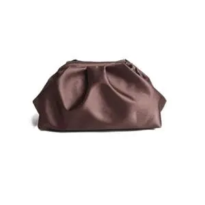 SPRINGMOONATELIER Satin Clutch Evening Bag
