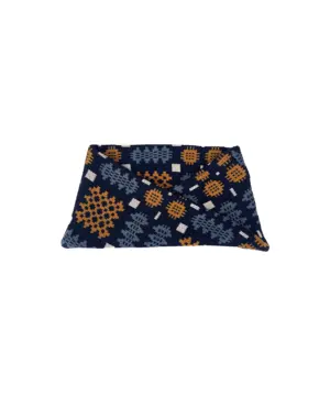 MABLI Carthen Cotton Neck Wrap New Moon - Blue