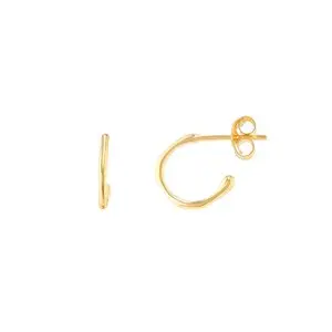 AUREE JEWELLERY Hampton Vermeil Hoop Earrings