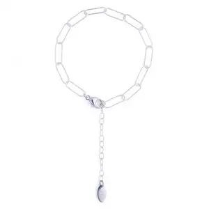 N'DAMUS LONDON Hatton Safe Sterling Chain Bracelet - Silver