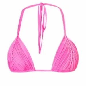 PQ SWIM Vivid Isla Triangle Bikini Top - Pink