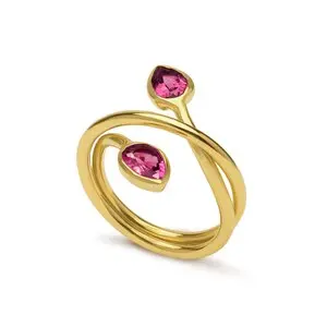ARMATURE Infinity Pink Tourmaline Ring