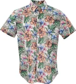 LORDS OF HARLECH Tim Colorful Floral Ivory - White