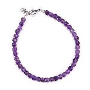 MINERALGEMS ✩ STUDIO Amethyst Bracelet - Purple