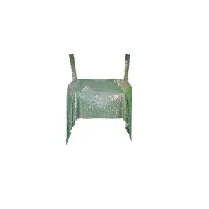 AULALA PARIS The Radiance Metallic Top - Green