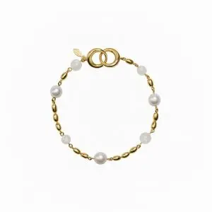 ONI Oval Zest Link Bracelet - Gold