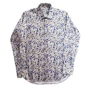 ABSURDE Popcorn Shirt In Navy