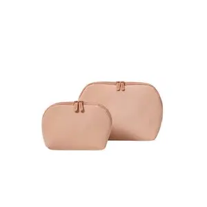 POP UPS BRAND Neutrals Makeup Pouch Set - Brown