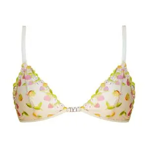 IVY SWIMWEAR Lucy In Berry Lace Bikini Top - Yellow