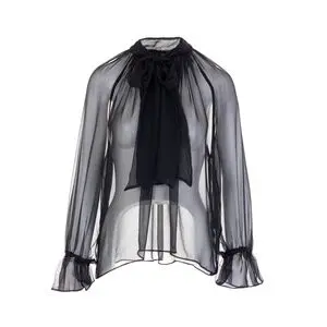 ETERNOIR Noir Veil Blouse