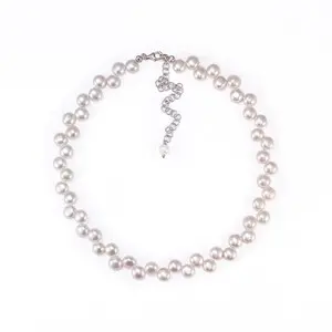 MINERALGEMS ✩ STUDIO Alternating Pearl Choker - White