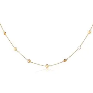 EVER JEWELLERY Game Day Charm Choker Necklace - Gold