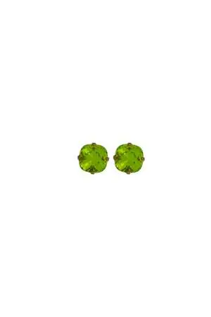 VICKISARGE The Little Stud Earrings Green
