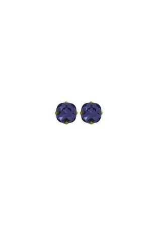 VICKISARGE The Little Stud Earrings Purple