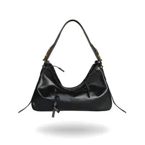 INDIGOLUSH Muse Gilded Lure Smooth Bag - Black