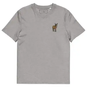 ANCHOR & CREW Smart Ass Embroidered T-shirt - Grey