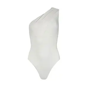 MONARCH Iman One-shoulder Swimsuit - White