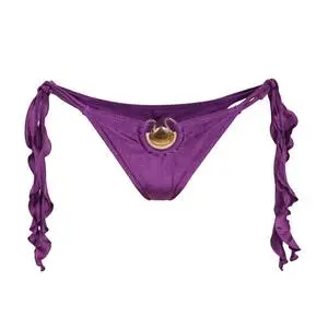 IVY SWIMWEAR Violetta Tie-side Bikini Bottom - Purple