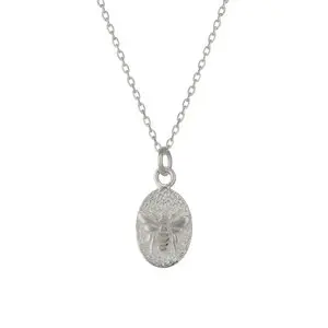 SPERO LONDON Sterling Bee Chain Pendant Necklace - Silver