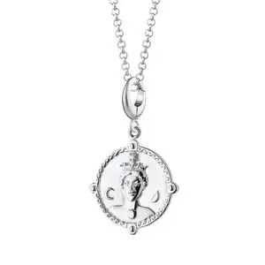 LILY CHARMED Sterling Hera Charm Pendant Necklace - Silver