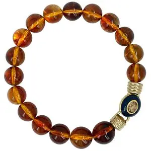 MICHAEL NASH JEWELRY Caroline Tortoise Resin Statement Necklace - Blue/brown