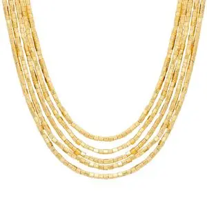 MARCIA MORAN Amunet Beaded Necklace - Gold