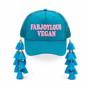 JULIA CLANCEY Fabjoylous Vegan Chacha Trucker Hat - Green