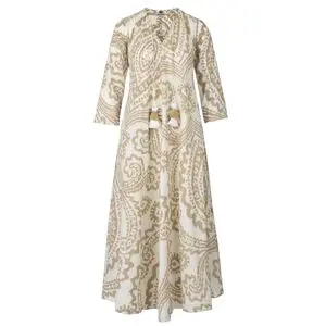 ANTRA DESIGNS The Sunna Cotton Kaftan - White