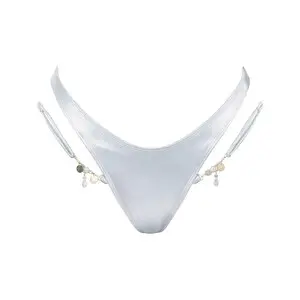 IVY SWIMWEAR Artemisia Bikini Bottom - Silver