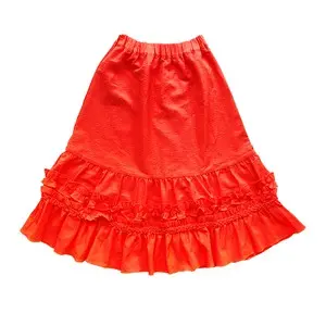 ARTO. Textural Smocked Midi Skirt