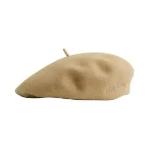 LOST PATTERN Bon Chic Wool Beret - Brown